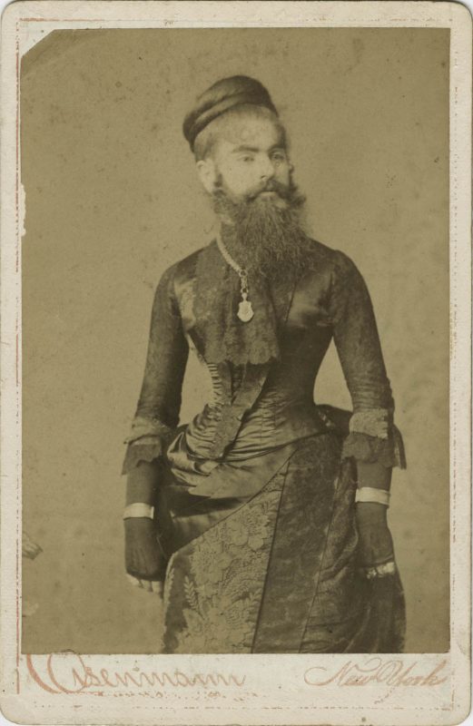 Bearded Lady [Annie Jones] - Walther Collection